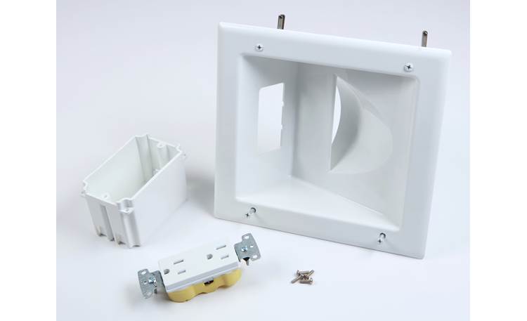 Metra ethereal Recessed Low-Voltage Media Plate In-wall power outlet ...