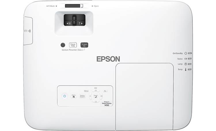 Epson Home Cinema 1450 3-LCD 1080p home theater projector at Crutchfield