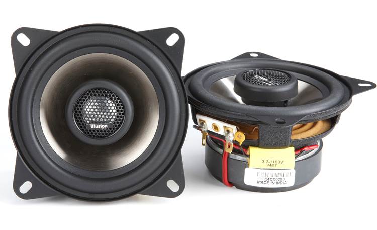 Illusion Audio Electra E4 CX 4" 2-way car speakers at Crutchfield