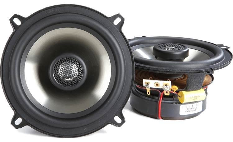 Illusion Audio Electra E5 CX 5-1/4" 2-way car speakers at Crutchfield