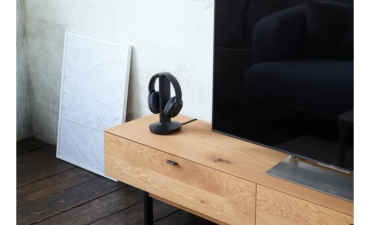 Sony MDR-RF995RK Wireless TV headphones with transmitter at Crutchfield