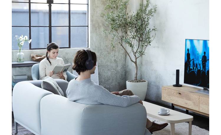 Sony MDR-RF995RK Wireless TV headphones with transmitter at Crutchfield