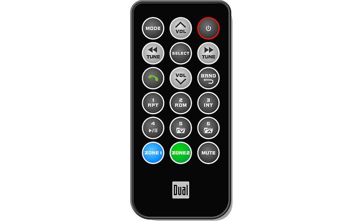 Axxera AXM145BT RV digital media receiver with two-zone audio at ...