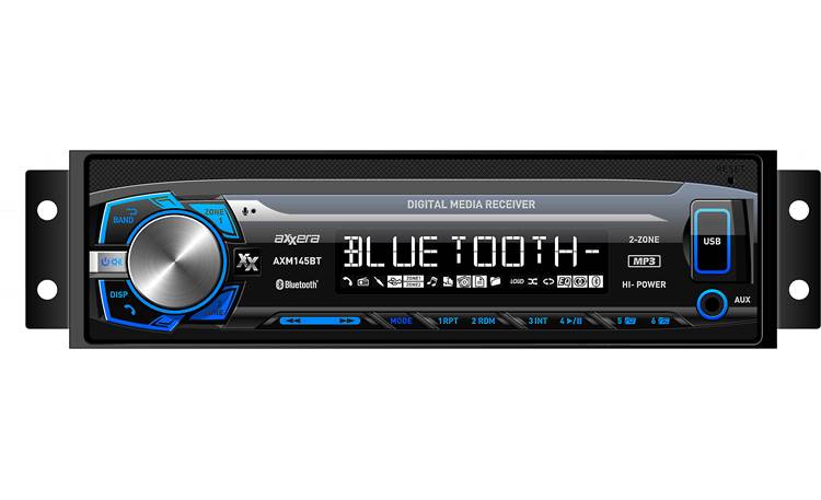 Axxera AXM145BT RV digital media receiver with two-zone audio at ...