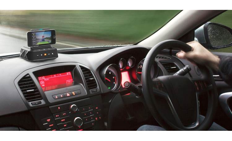 JBL Smartbase Bluetooth-equipped hands-free kit with wired charging at ...