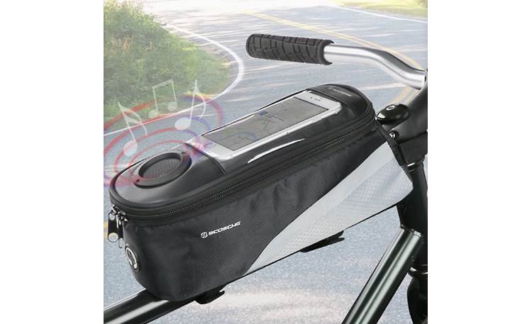 Scosche RoadRocker XL Bike bag with speaker at Crutchfield