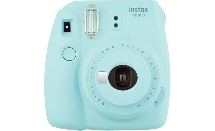 Fujifilm Instax Mini 9 (Ice Blue) Instant camera (Ice Blue) at Crutchfield
