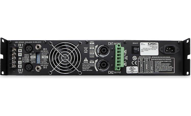 QSC CMX800Va Power amplifier - 400W x 2 at 70V, 2000W x 1 at 70V ...