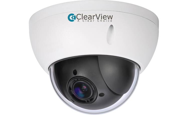 ClearView MPTZ-2 Weatherproof HD mini-dome surveillance camera with pan ...