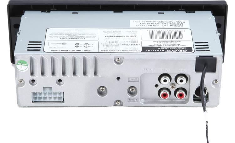 Axxera AXM145BT RV digital media receiver with two-zone audio at ...