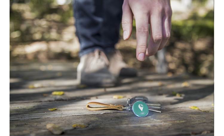 TrackR pixel (Aqua) Small, lightweight tracking device at Crutchfield
