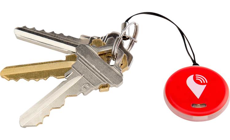 TrackR pixel (Red) Small, lightweight tracking device at Crutchfield