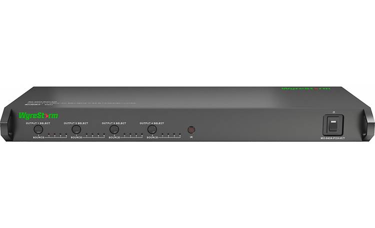 WyreStorm HDBaseT™ MX-0404-POH-KIT 4-in/4-out HDMI matrix switcher with 4 HDMI-over-Ethernet ...