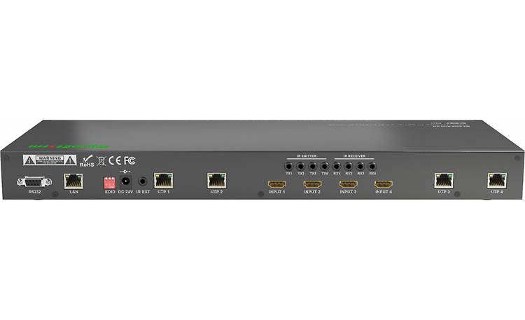 WyreStorm HDBaseT™ MX-0404-POH-KIT 4-in/4-out HDMI matrix switcher with 4 HDMI-over-Ethernet ...