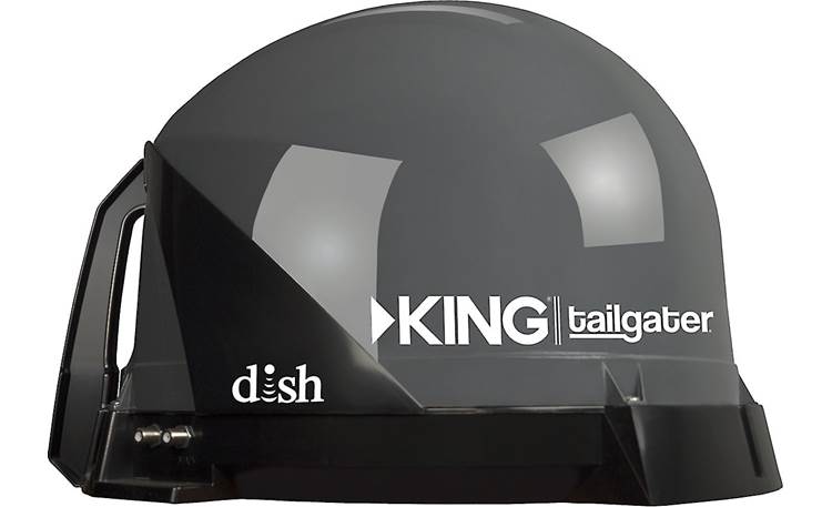 King Tailgater Controls VQ4550 Receiver and portable DISH satellite ...