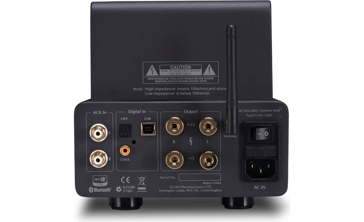 Quad VA-One Vacuum tube stereo integrated amplifier with built-in DAC ...