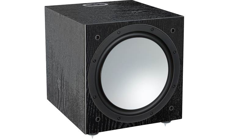 Monitor Audio Silver W-12 (Black Oak) Powered subwoofer with auto room ...