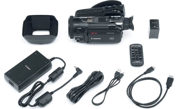Canon VIXIA GX10 4K Ultra HD camcorder at Crutchfield