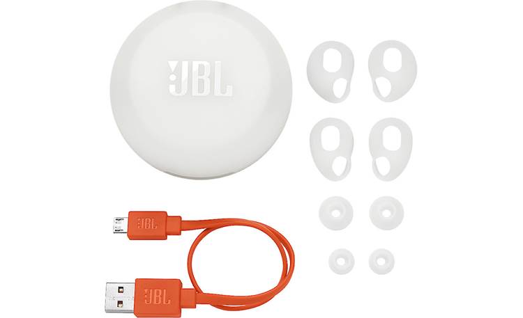 JBL Free (White) Truly wireless in-ear Bluetooth® headphones at Crutchfield
