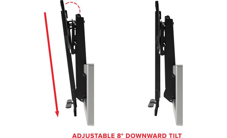 MantelMount MM540 Pull-down tilt and swivel wall mount for TVs 44"-80 ...