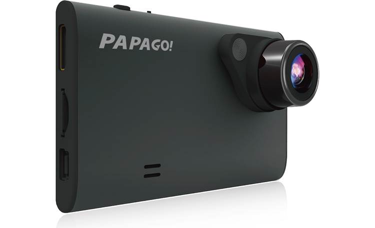 PAPAGO GoSafe 220 Slim HD dash cam with 2.7" screen at Crutchfield