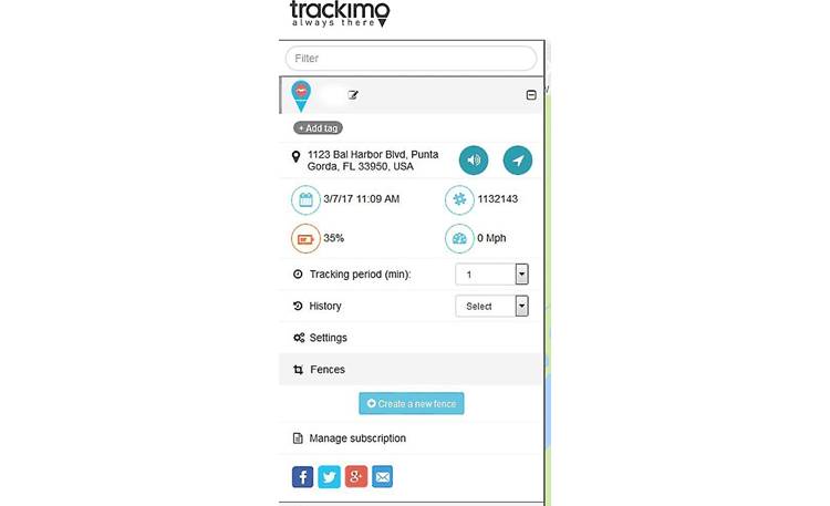 Trackimo® TRKM010 3G GPS tracker — keep track of your pets, children ...