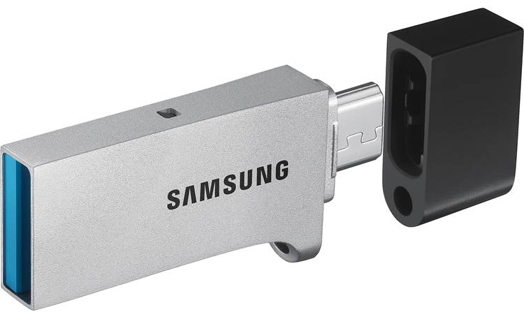 Samsung DUO Flash Drive (32GB) USB 3.0 Type A and micro USB flash drive ...