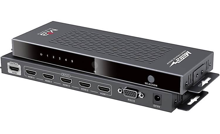 Metra ethereal CS-HDM5X1SW3 4K-compatible HDMI switcher (5 in/1 out) at ...