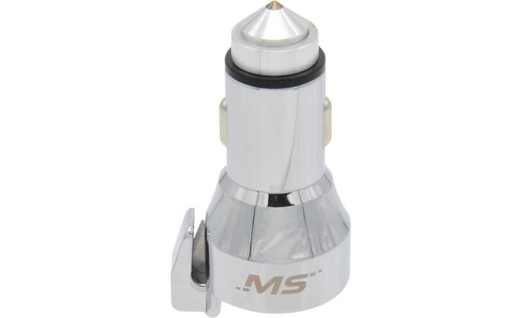 MobileSpec MBS01172 12-volt dual USB charger with glass punch and seat ...