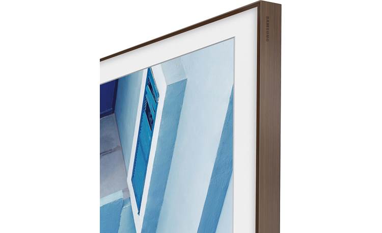 Samsung 43" The Frame Customizable Bezel (Walnut) Fits 2017 43" Samsung ...