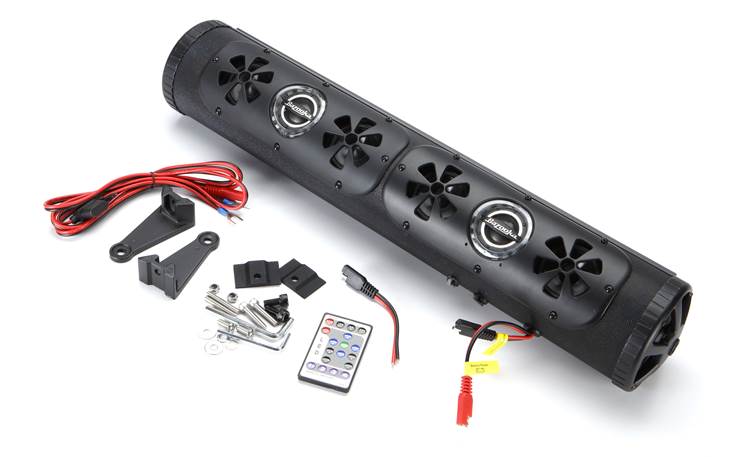 Bazooka BPB24 Party Bar Powered 24" Bluetooth® 8-speaker sound bar with ...