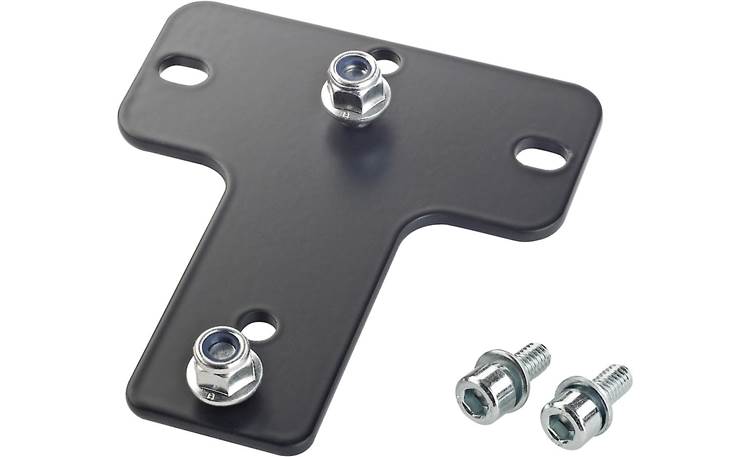 K&M Adapter Plate #6 (Black) Adapts your speaker to fit a K&M wall ...