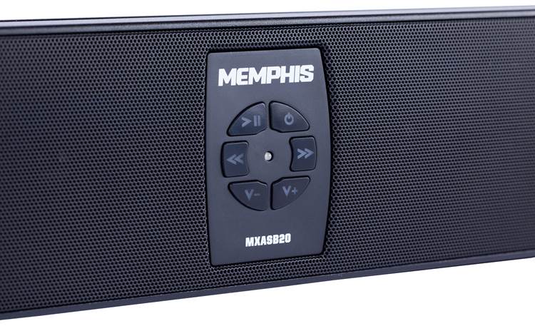 Memphis Audio MXASB20V2 20" powered 6-speaker sound bar with Bluetooth ...