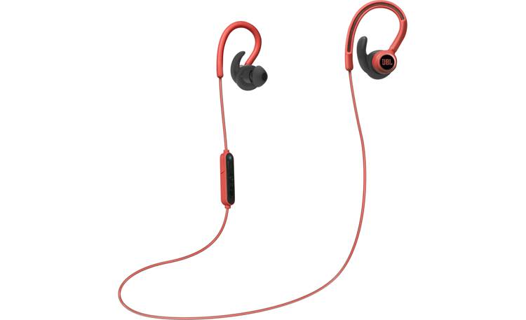 JBL Reflect Contour (Red) Behind-the-ear wireless Bluetooth® sports ...
