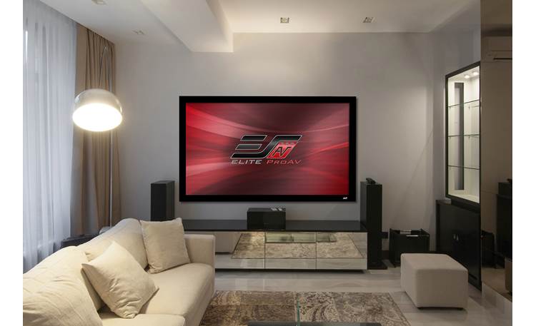 Elite Screens Pro Frame Standard (110") Fixed-frame projector screen ...