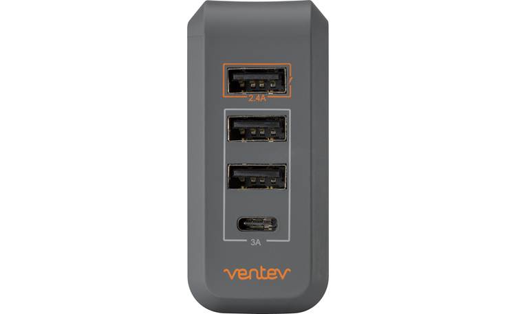Ventev wallport r430 Wall charger with 4 USB ports at Crutchfield