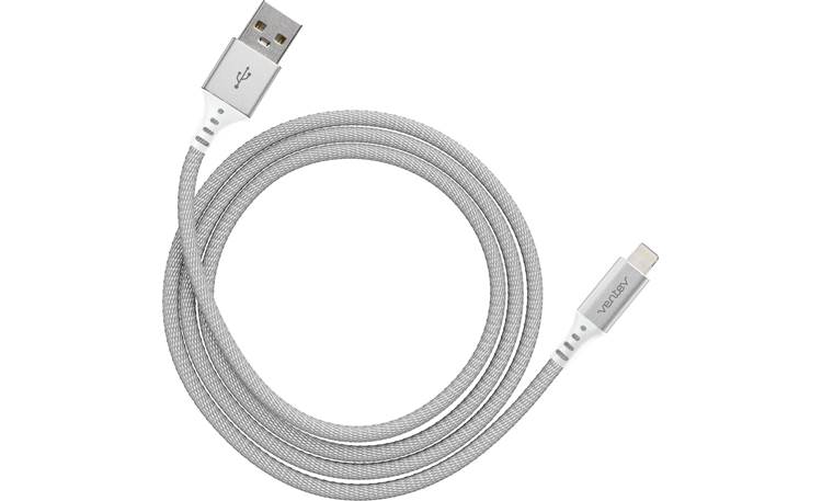 Ventev chargesync alloy (Silver, 4-foot) Lightning™ to Type-A USB cable at Crutchfield