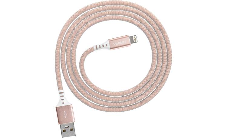 Ventev chargesync alloy (Rose Gold, 4-foot) Lightning™ to Type-A USB cable at Crutchfield