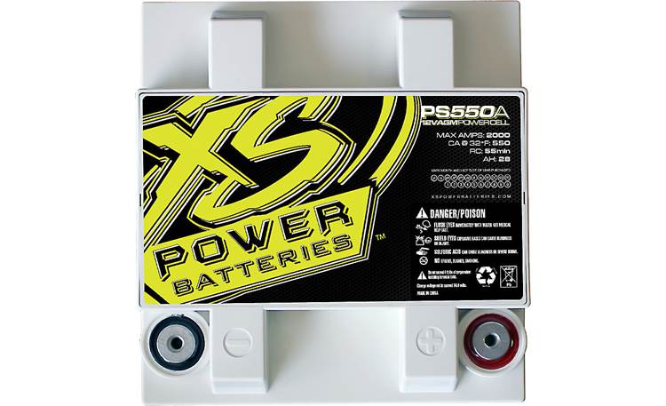 XS Power PS550A 12-volt battery for powersports and marine applications ...
