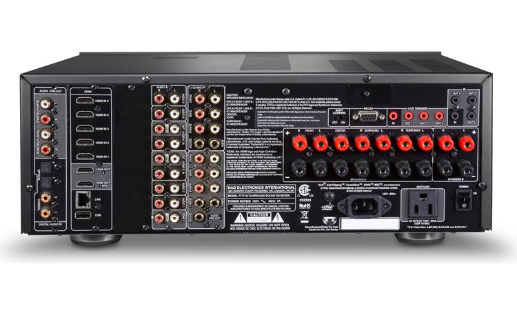 NAD T 777 V3 (Factory Recertified) 7.1-channel home theater receiver ...