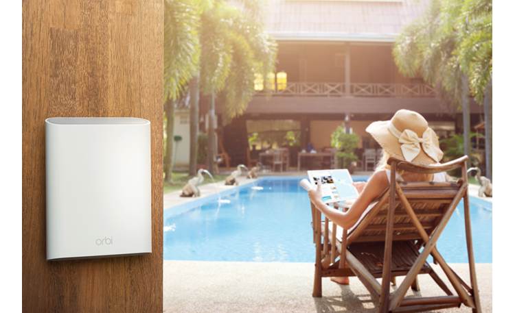 NETGEAR Orbi Tri-Band Outdoor Wi-Fi® Satellite Weather-resistant ...