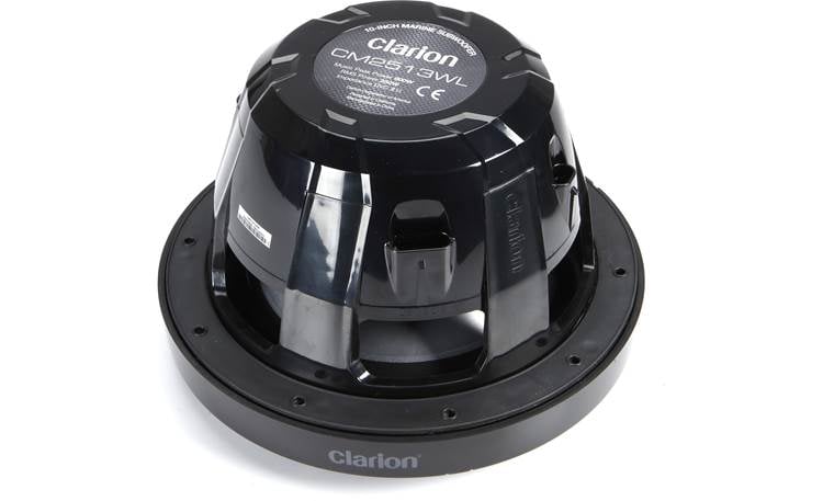 Clarion CM2513WL 10" marine subwoofer with built-in RGB LED lighting ...