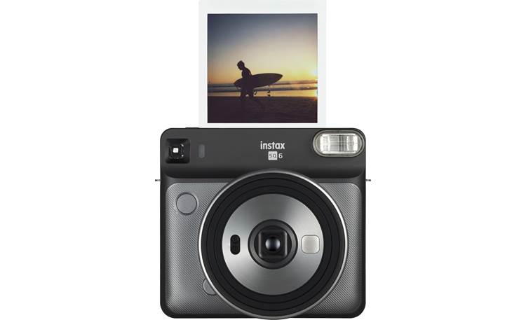 Fujifilm Instax SQUARE SQ6 (Graphite Gray) Instant camera at Crutchfield