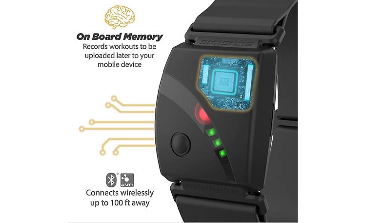 Scosche Rhythm24™ (Black) Waterproof armband heart rate monitor at ...