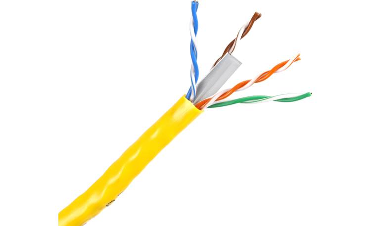 Ethereal CAT-6 (Yellow) 1000-ft. bulk CAT-6 cable for Ethernet ...