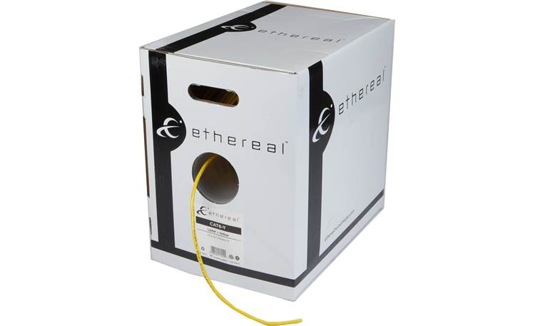 Ethereal CAT-6 (Yellow) 1000-ft. bulk CAT-6 cable for Ethernet ...