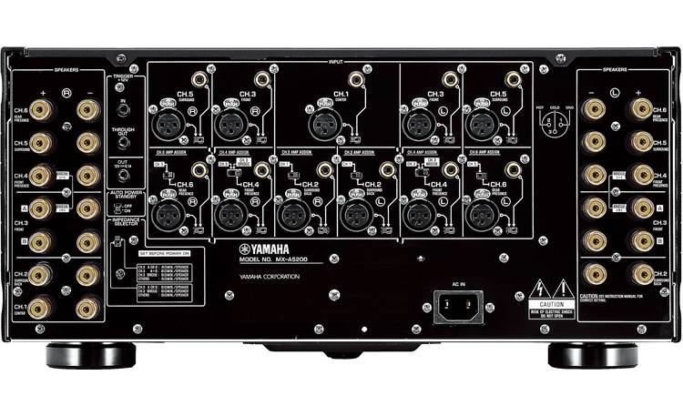 Yamaha MX-A5200 11-channel power amplifier at Crutchfield