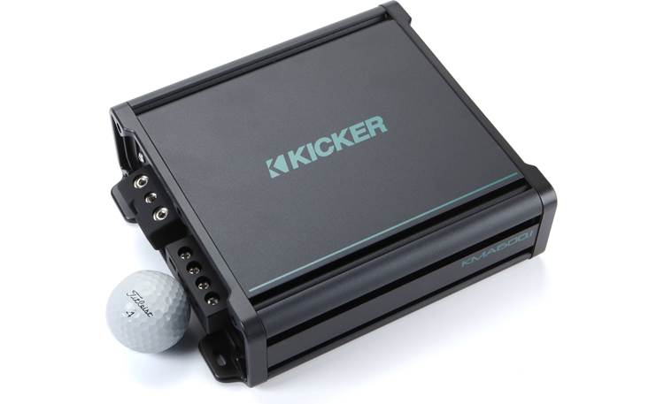 Kicker 45KMA600.1 Marine mono subwoofer amplifier — 600 watts RMS x 1 ...