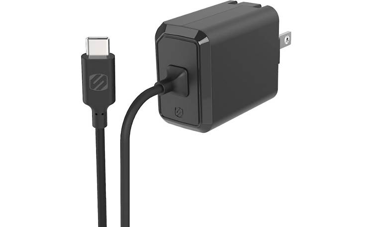 Scosche PowerVolt 3.0 USB-C Home Charger (Black) Wall charger with ...