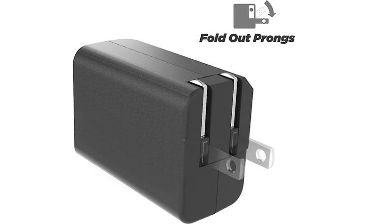 Scosche PowerVolt 3.0 USB-C Home Charger (Black) Wall charger with ...